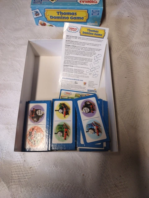 THOMAS AND FRIENDS Domino Game Children's Kids Matching Briarpatch 2002 ...