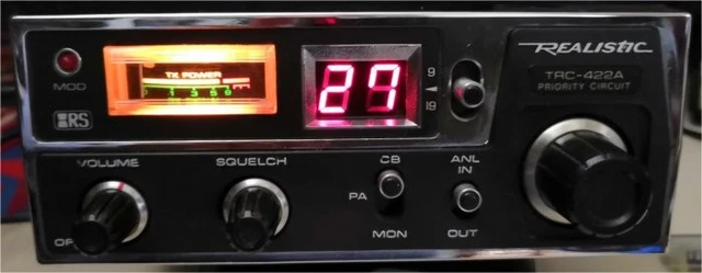 CB CIBI RADIO Realistic TRC-422A EUR 40,00 - PicClick FR