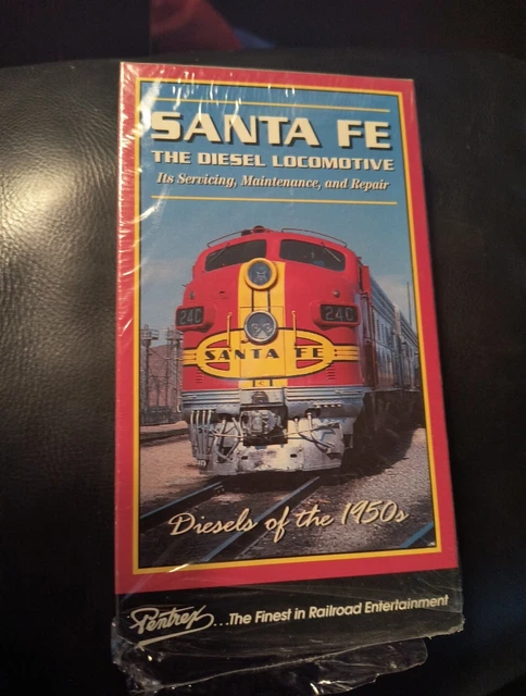 SANTA FE SALUTE pentrex VHS tape trains 1995 locomotive vintage £12.39 ...