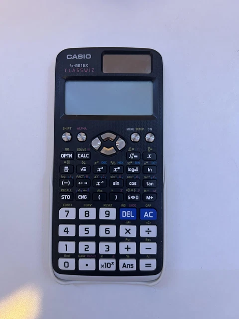 CASIO FX-991EX CLASSWIZ Advanced A-Level/GCSE Scientific Calculator ...