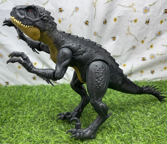 JURASSIC WORLD SLASH ‘N Battle Scorpios Rex Action & Sound Dinosaur ...
