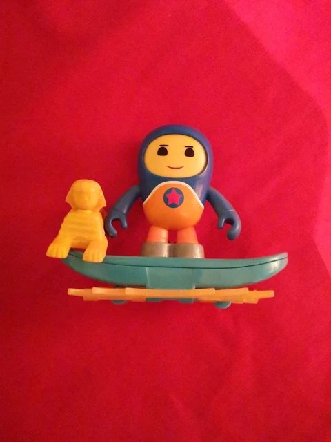 VINTAGE GO JETTERS CBeebies Kyan Figure with GO Board ClickOn- rare ...