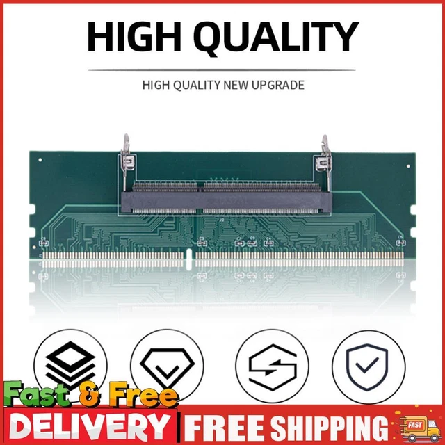 LAPTOP TO DESKTOP Memory Adapter Card DDR3 DDR4 DDR5 Memory RAM Memory Stick £6.23 - PicClick UK
