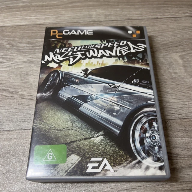 NEED FOR SPEED Most Wanted PC CD-ROM Racing Game 4-Disc Set, 2005 ...