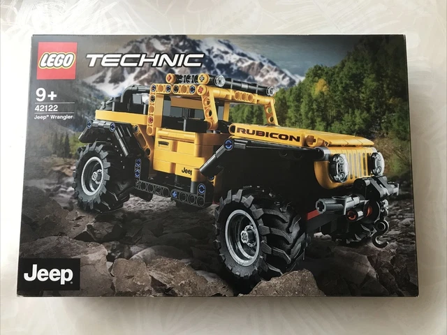 LEGO TECHNIC JEEP Wrangler 4x4 Toy Car Model Building Kit, (42122) EUR ...