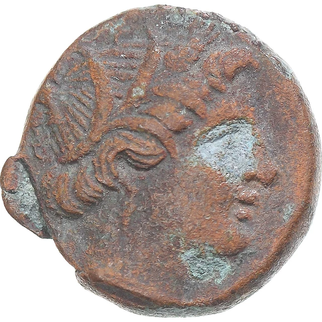 MONNAIE, LUCANIE, Æ, ca. 300-250 BC, Metapontion, TB, Bronze, HN Italy ...