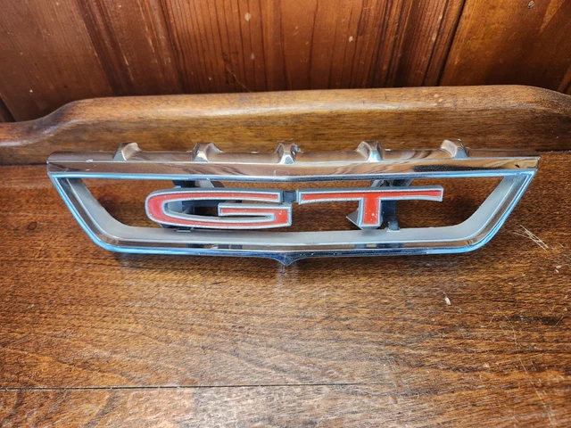 ORIGINAL FOMOCO 1968 Ford Torino GT GRILLE EMBLEM Fairlane 500 $214.34 ...