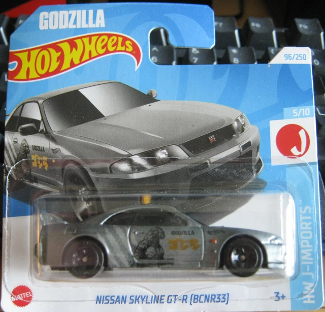 HOT WHEELS NISSAN Skyline GT-R R33 Godzilla, new on card £3.99 ...
