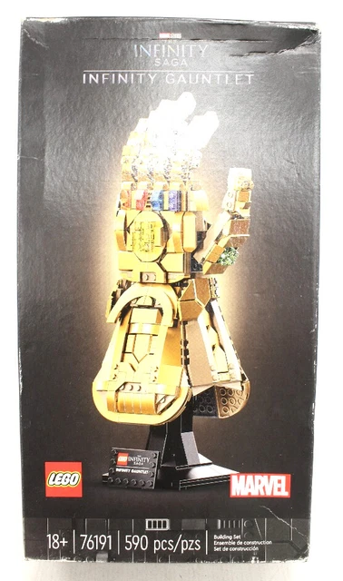 UNUSED LEGO MARVEL Studios Infinity Saga INFINITY GAUNTLET 76191 Set ...