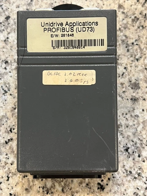 CONTROL TECHNIQUES UD73 Applications Module 2.02 Profibus Unidrive 3281846014 EUR 950,00 ...