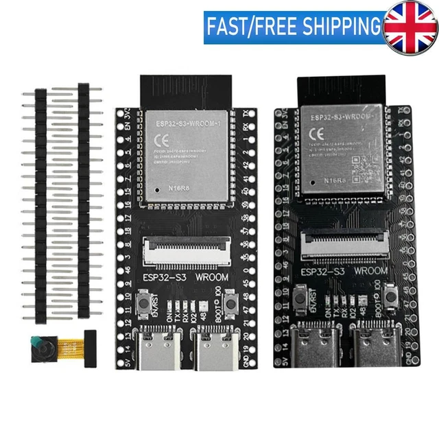 USEFUL ESP32-S3-WROOM CAM Development Board Example Projects with ...