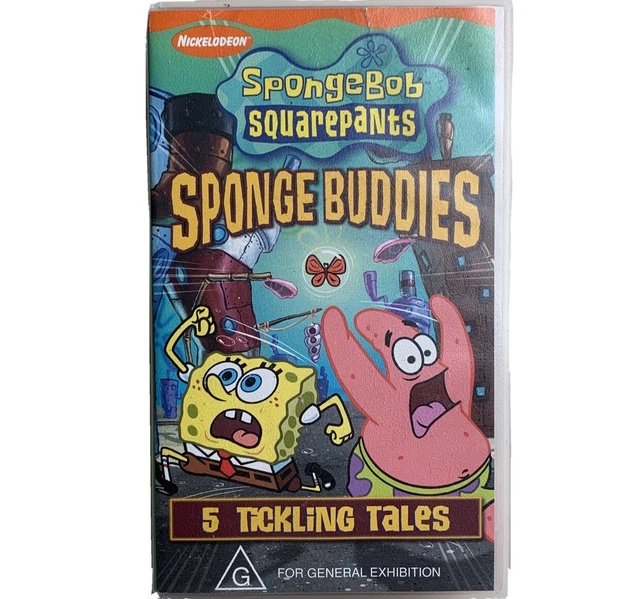 SPONGEBOB SQUAREPANTS VHS Sponge Buddies 2003 Nickelodeon Video Tape ... SPONGEBOB SQUAREPANTS VHS Sponge Buddies 2003 Nickelodeon Video Tape ...