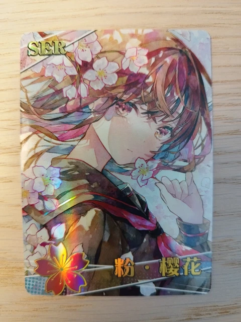 ZEROCHAN - ULTRA RARE CARTE SER ANIME WAIFU Goddess Story Card ...