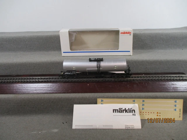 MÄRKLIN SPUR H0 4757 Güterwagen Chemie Kesselwagen EVA der DB in OVP EUR 29,90 - PicClick DE