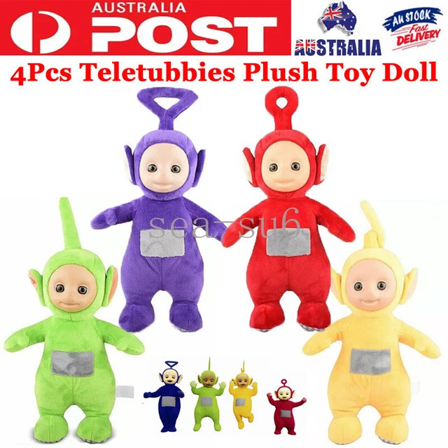 4PCS TELETUBBIES PLUSH Toys Birthday Gifts Laa Laa Soft Stuffed Doll ...