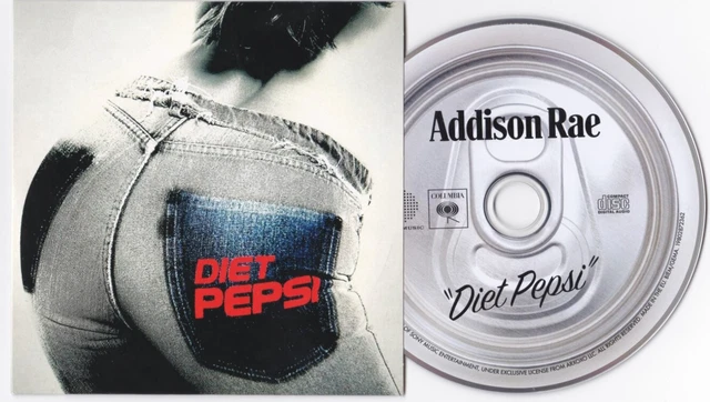 ADDISON RAE - Diet Pepsi - LIMITED EDITION CD SINGLE... £9.00 - PicClick UK
