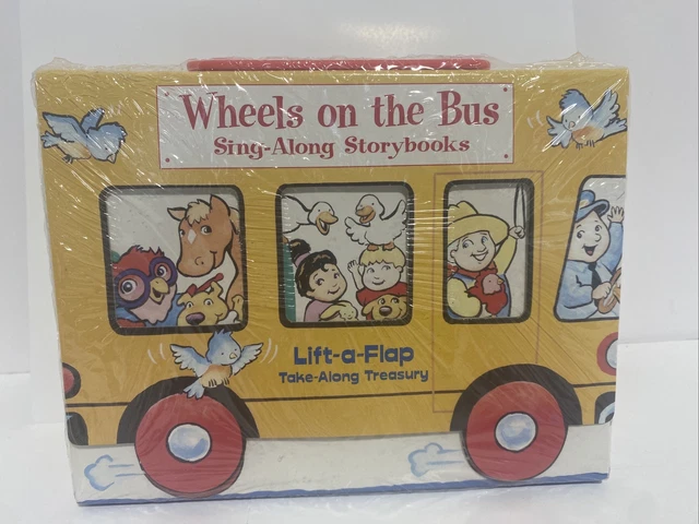 LEAPFROG WHEELS ON The Bus Sing-Along Storybooks w/ Carry Case/Read £20.12 - PicClick UK
