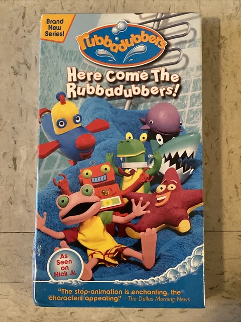 NICK JR, RUBBADUBBERS Here Come The Rubbadubbers! (NEW SEALED VHS) RARE ...