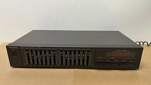 ÉGALISEUR GRAPHIQUE STÉRÉO sept bandes Technics SH-8027 fabriqué au ...