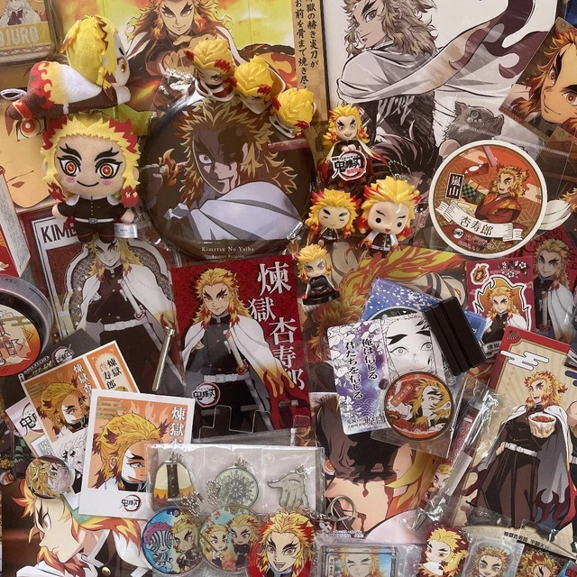 DEMON SLAYER GOODS Lotto di set Kyojuro Tanjiro Akaza Tengen Zanitsu ...