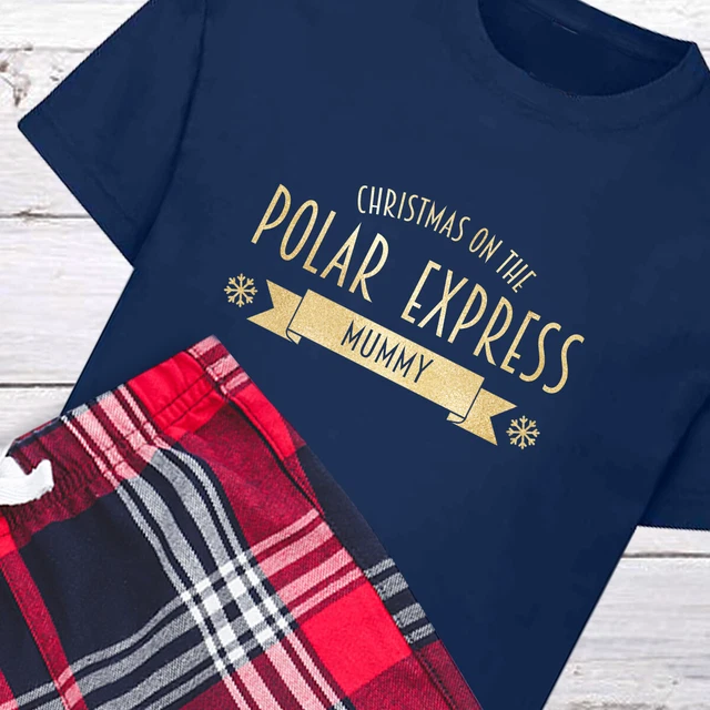POLAR EXPRESS PYJAMAS Matching for the Whole Family (001) £14.99 ...