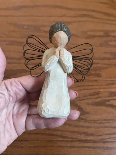 WILLOW TREE ANGEL of Prayer Kneeling Praying Angel Figurine Susan Lordi ...