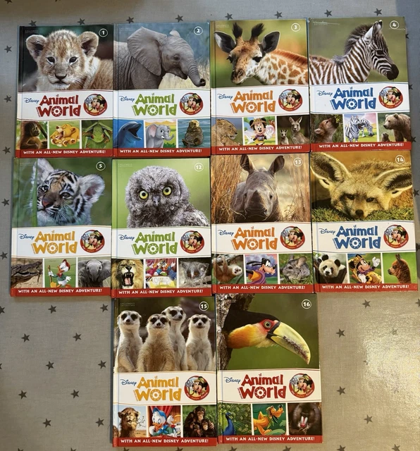 DISNEY ANIMAL WORLD Book Collection - 10 Books £19.36 - PicClick UK