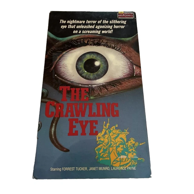 HORROR MOVIE THE Crawling Eye (VHS) Cult Film £5.68 - PicClick UK