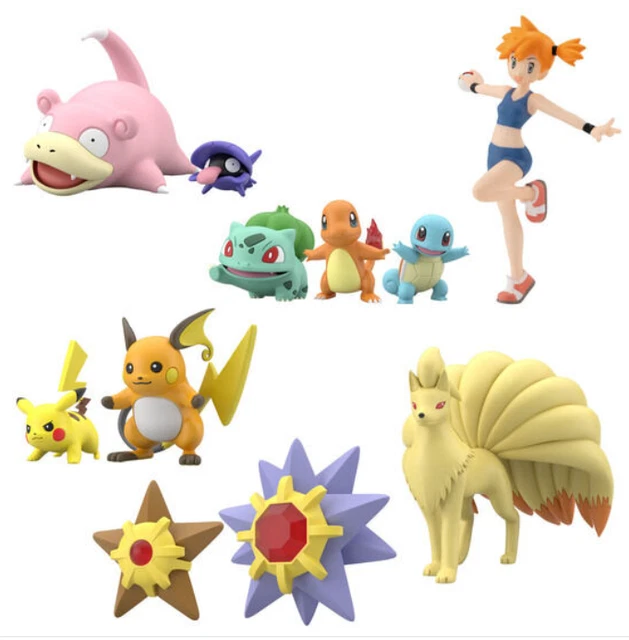 ENSEMBLE DE 6 types échelle Pokémon monde Kanto Vol.3 Japon NEUF ...