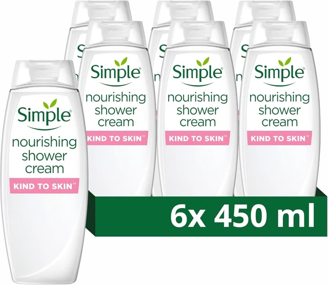 SIMPLE KIND TO Skin Nourishing Body Wash Shower Gel with vitamins and ...