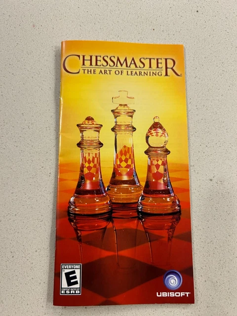 CHESSMASTER ART OF Learning - Playstation Psp - Instruction Manual Only ...