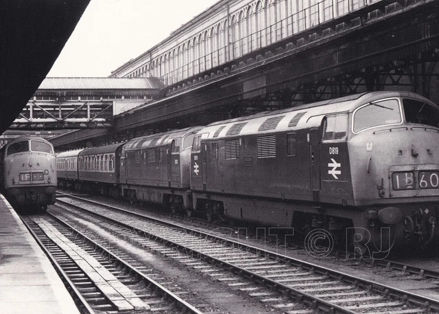 1 BLACK & WHITE 7x5 BR STEAM / DIESEL RAILWAY PRINT PHOTOGRAPH.1960`s £ ...