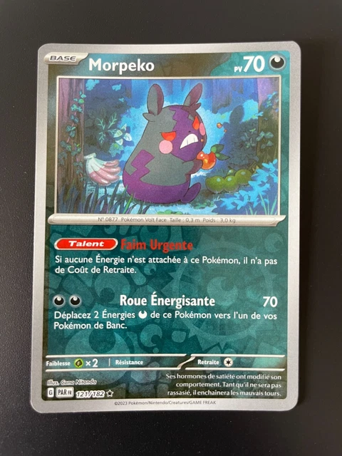 CARTE POKÉMON RARE Reverse Morpeko 121/182 VF NEUF EUR 1,50 - PicClick FR