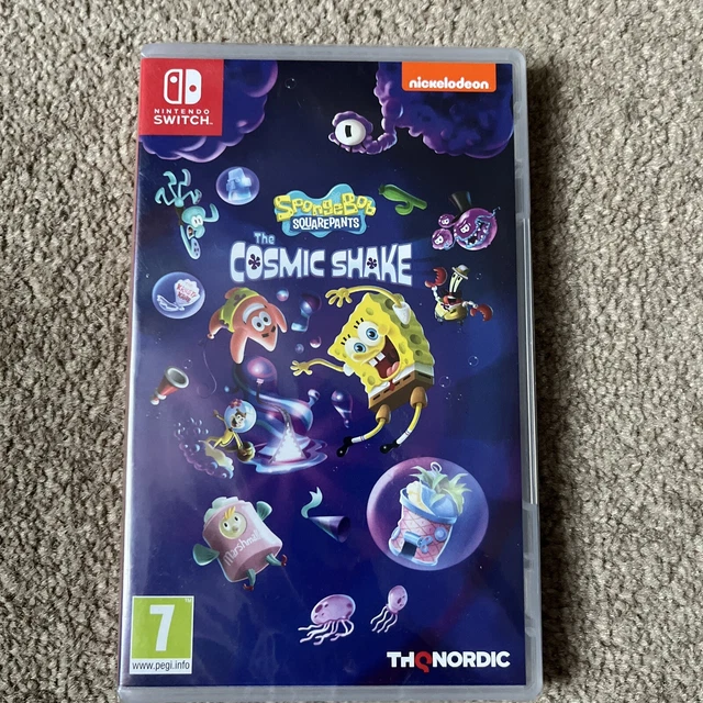 SPONGEBOB SQUAREPANTS COSMIC Shake Nintendo Switch Game New And Sealed ...