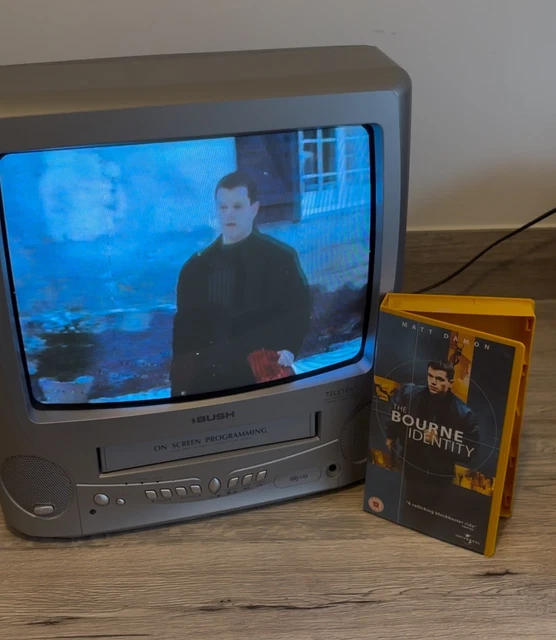 BUSH BTV180TSIL/VA 14” CRT TV VHS Combo Video Recorder - Gaming Television £109.99 - PicClick UK