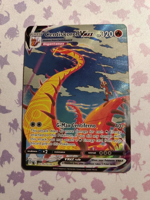 POKEMON CARD, LOST Origin D TG15/TG30 Centiscorch VMAX Near MINT £9.61 ...