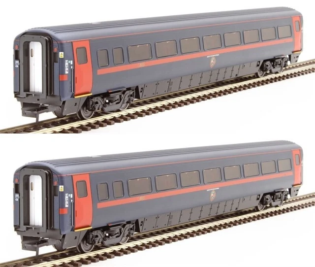 TWINPACK 2 X GNER Mk 4 Hornby Coaches R40145 (SO Standard) & R40146 (FB ...