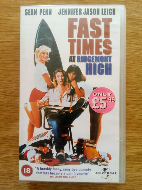 FAST TIMES AT Ridgemont High VHS EUR 23,68 - PicClick FR
