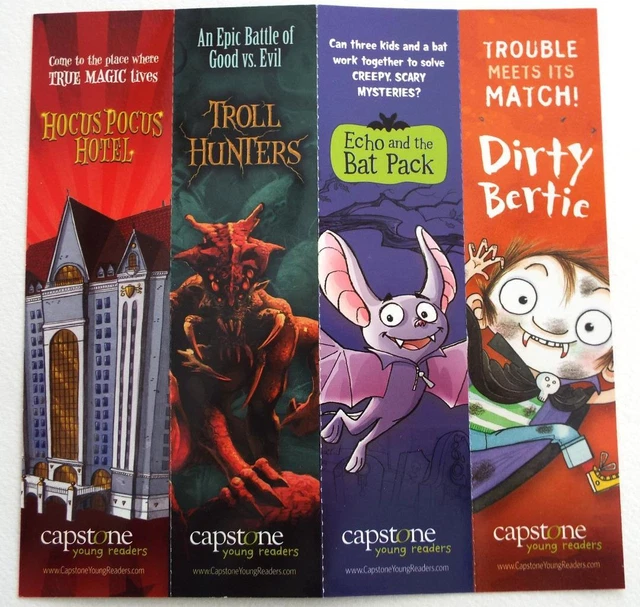 HOCUS POCUS HOTEL Troll Hunters Echo And The Bat Pack Dirty Bertie ...