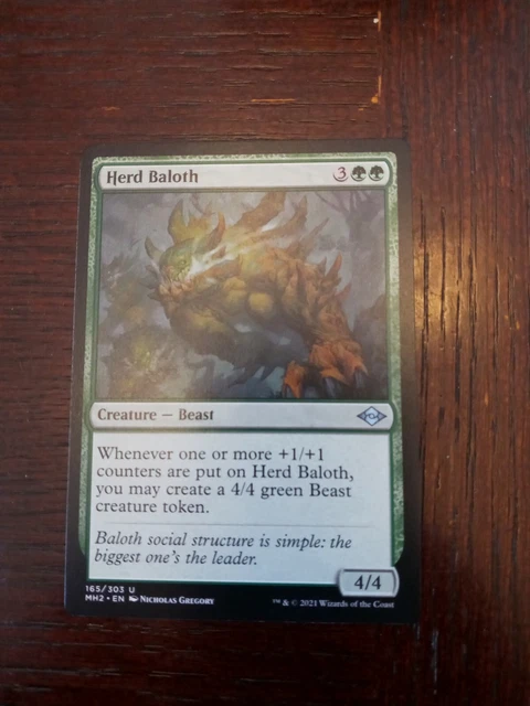 CARTE COMME NEUF HERD BALOTH Modern Horizons 2 Magic MTG EUR 1,62 ...