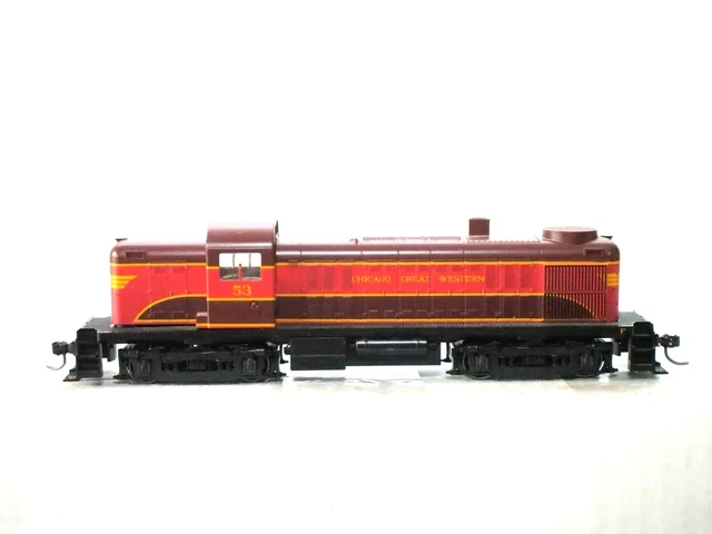 CHICAGO GREAT WESTERN Alco Rs-2 Engine No 53 ** Kato Ho Scale Model(Dcc ...