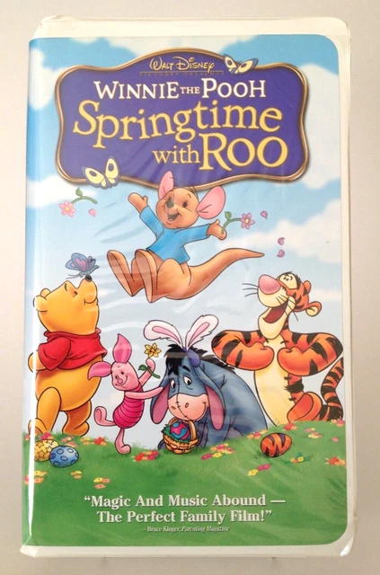 WINNIE THE POOH: Springtime with Roo (VHS 2004, Clamshell) - Disney ...