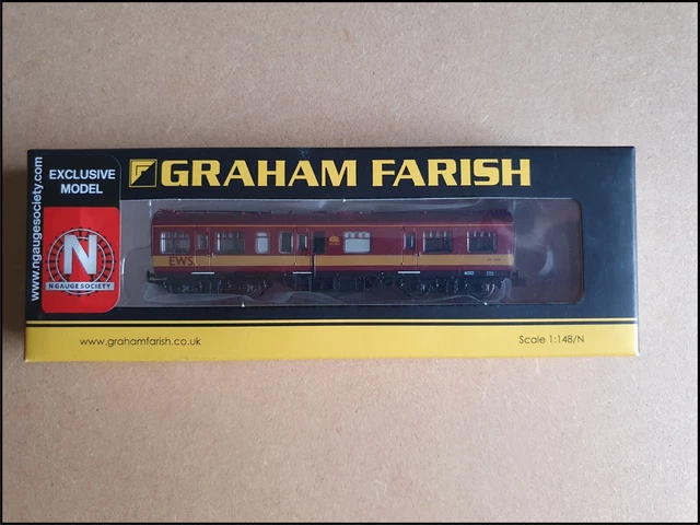 GRAHAM FARISH N Gauge 374-875T INSPECTION SALOON EWS DM 45029 Exclusive ...