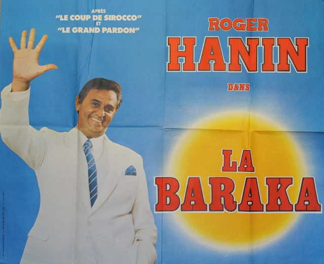 &LA BARAKA& AFFICHE originale 1982 (Roger HANIN, Jean VALÈRE) EUR 24,00 - PicClick FR