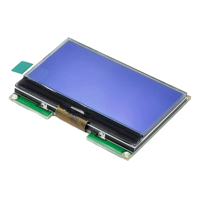 Lcd12864 12864 06d Lcd Module Cog Dot Matrix Screen For Arduino Blue