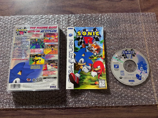 SONIC R (SEGA Saturn) -- Complete -- Tested EUR 160,13 - PicClick FR