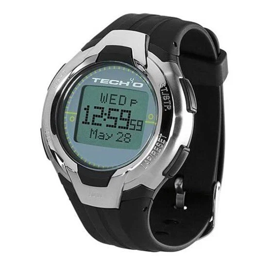 TECH4O ACCELERATOR CHROME Mens SPEED & DISTANCE RUNNING WATCH Tech 4O ...