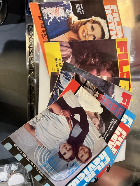 7 FILM REVIEW magazines from ABC Cinema’s 1976 All Excellent £35.00 ...