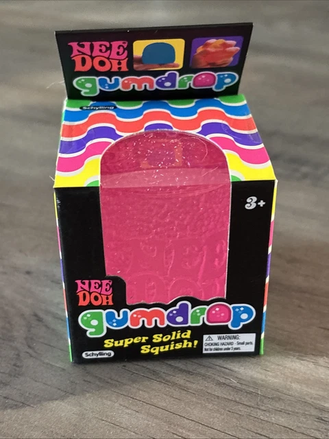 NEEDOH GUM DROP PINK Squishy Stress Gumdrop Viral Tiktok NIB £19.95 ...