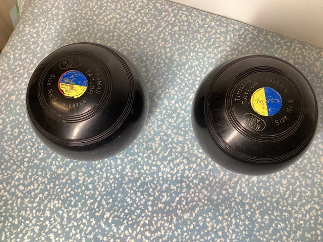 THOMAS TAYLOR LIGNOID Bowls size 2 used good £27.75 - PicClick UK